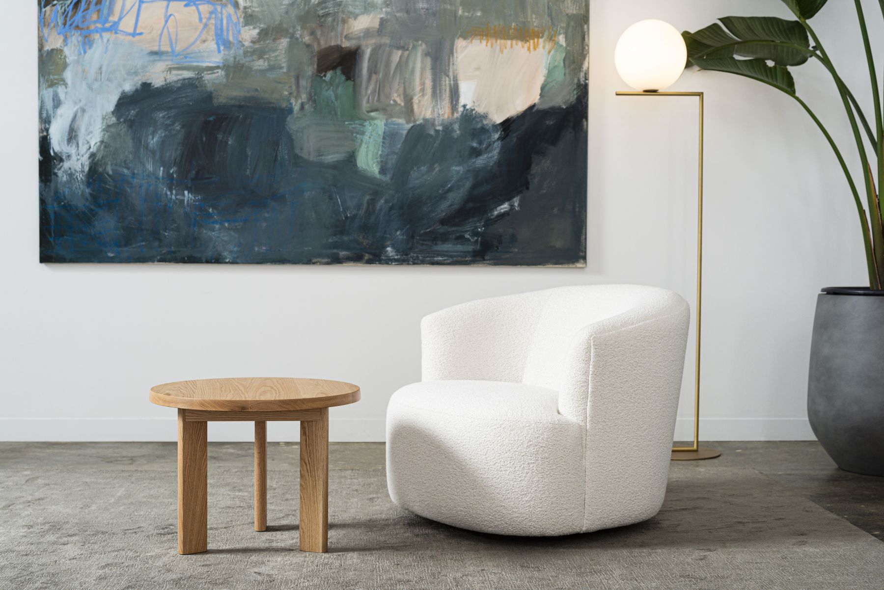 Luna Round Side Table