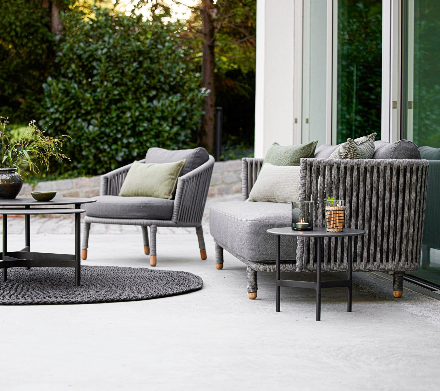 Moments Outdoor Modular Sofa by Cane-line | Transforma